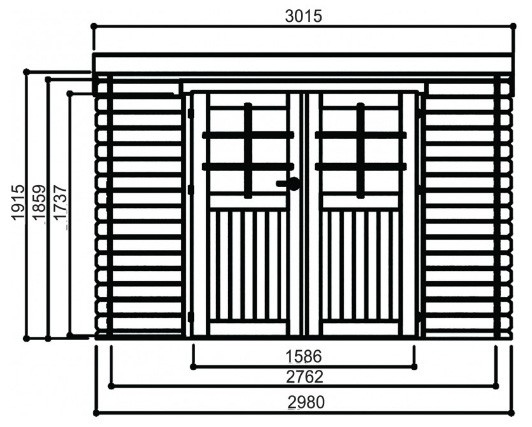 Abris de jardin - de 5 à 7.5 m2 › Comptoir des Bois