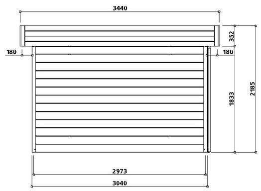 Abris de jardin - 10 à 15m2 › Comptoir des Bois