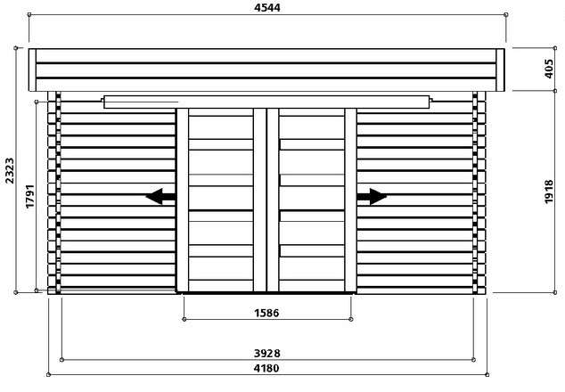 Abris de jardin - 10 à 15m2 › Comptoir des Bois
